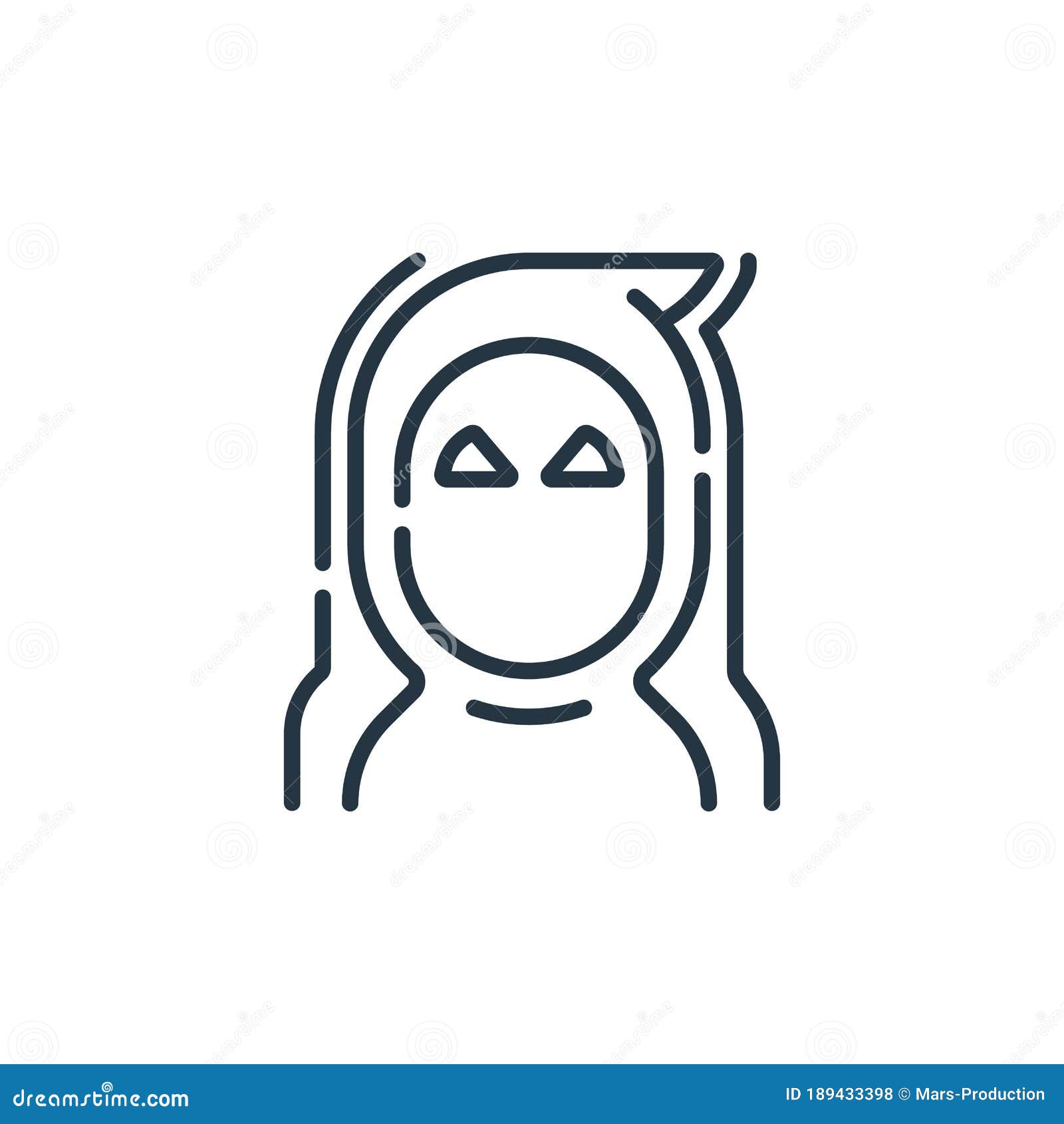 Wraith Icon Vector From Fantastic Characters Collection. Thin Line ...