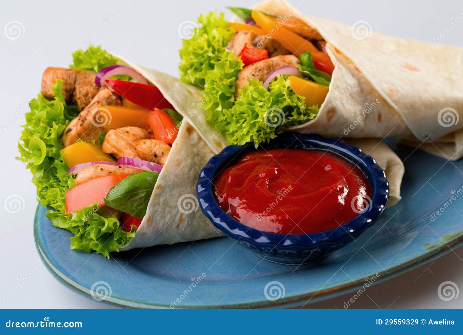 Wrap sandwich stock image. Image of white, tortilla, wrap - 29559329