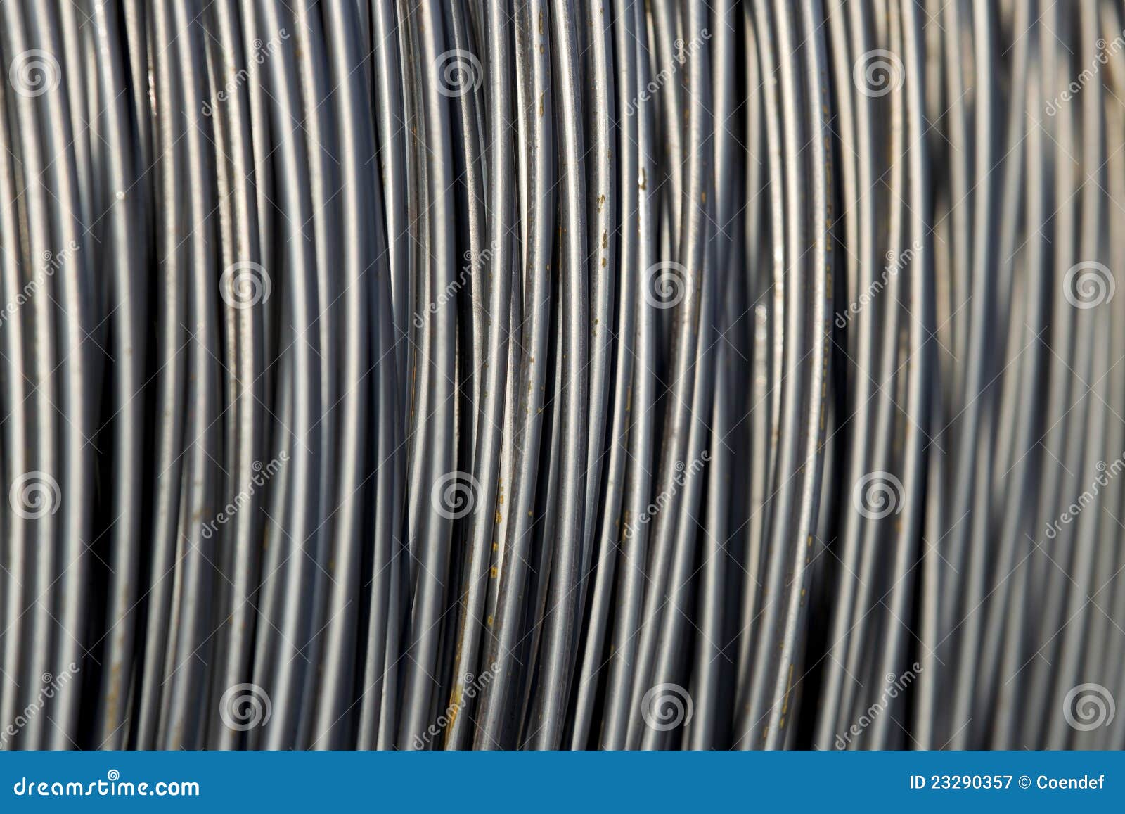 Wrapped Cable Wire stock image. Image of flexible, industry - 23290357