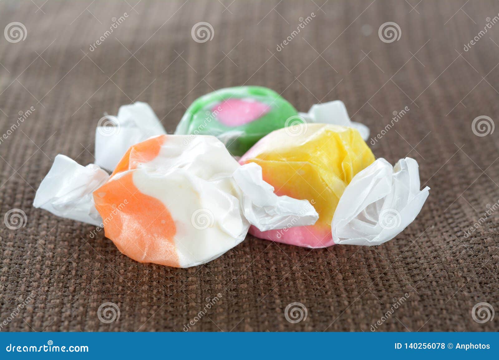 Wrapped candies stock photo. Image of food, christmas - 140256078