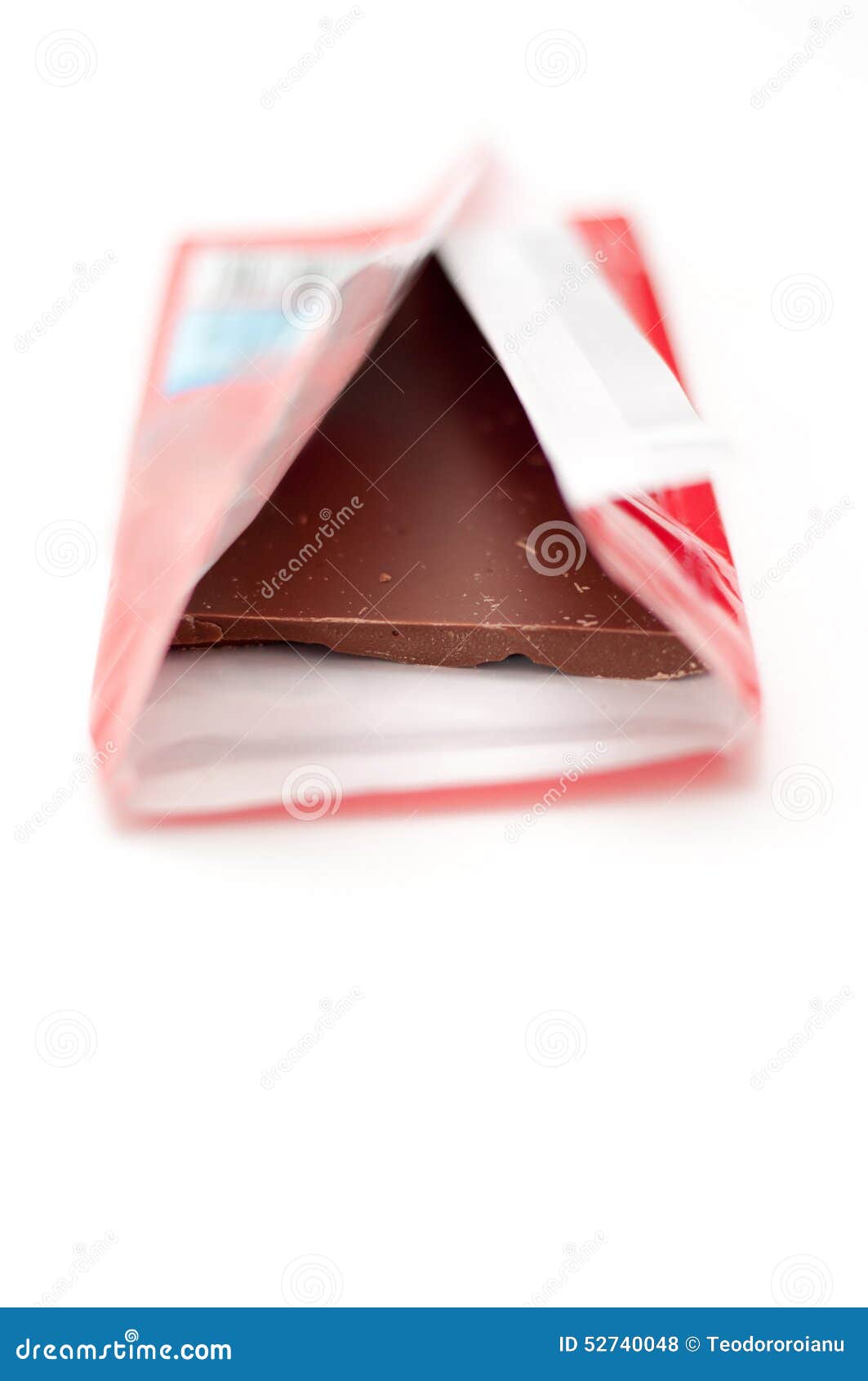 Wrapped chocolate bar stock photo. Image of sweet, pack - 52740048