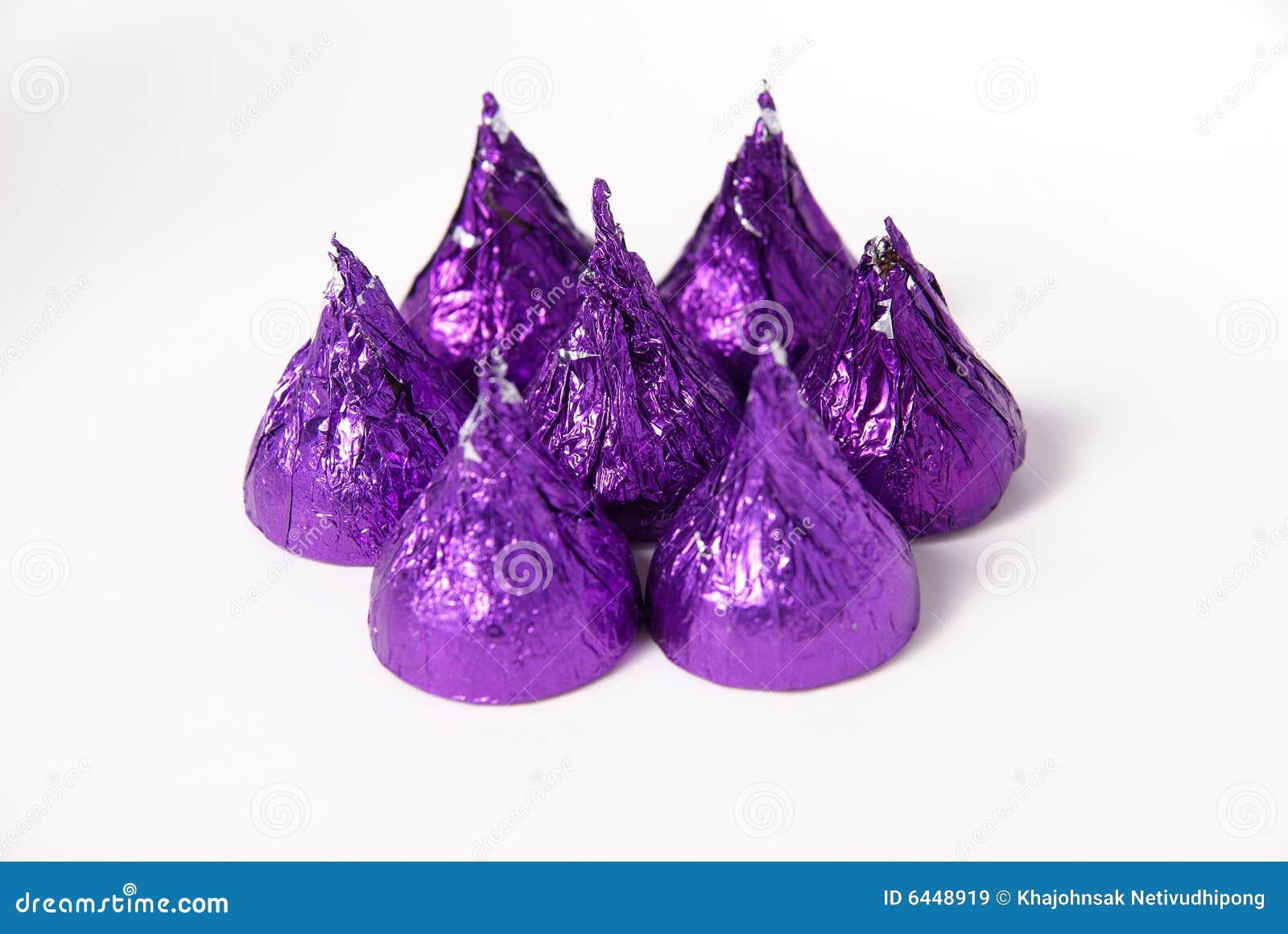 Wrapped chocolates stock image. Image of food, delicious - 6448919