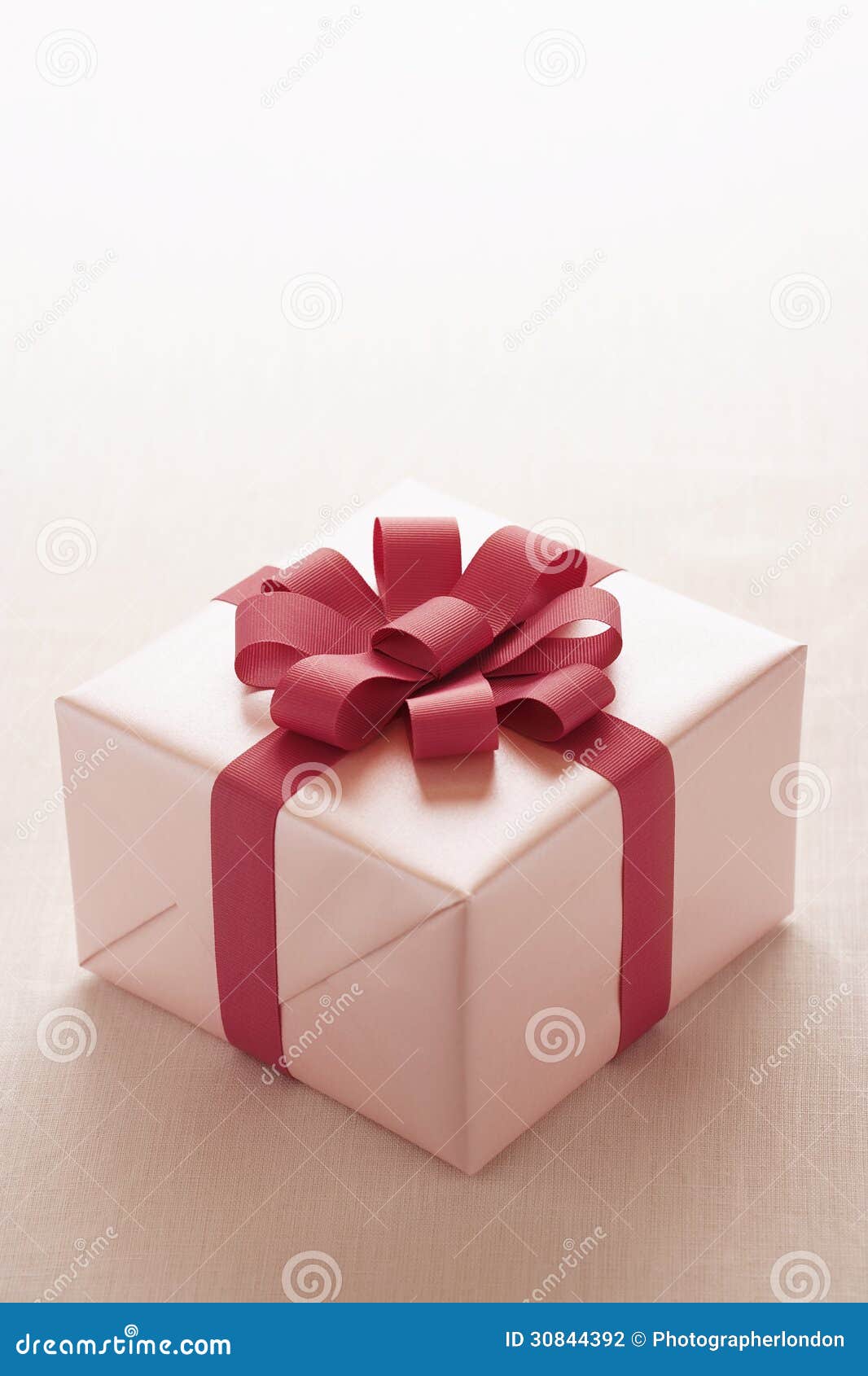 Wrapped Christmas present stock photo. Image of wrapped - 30844392
