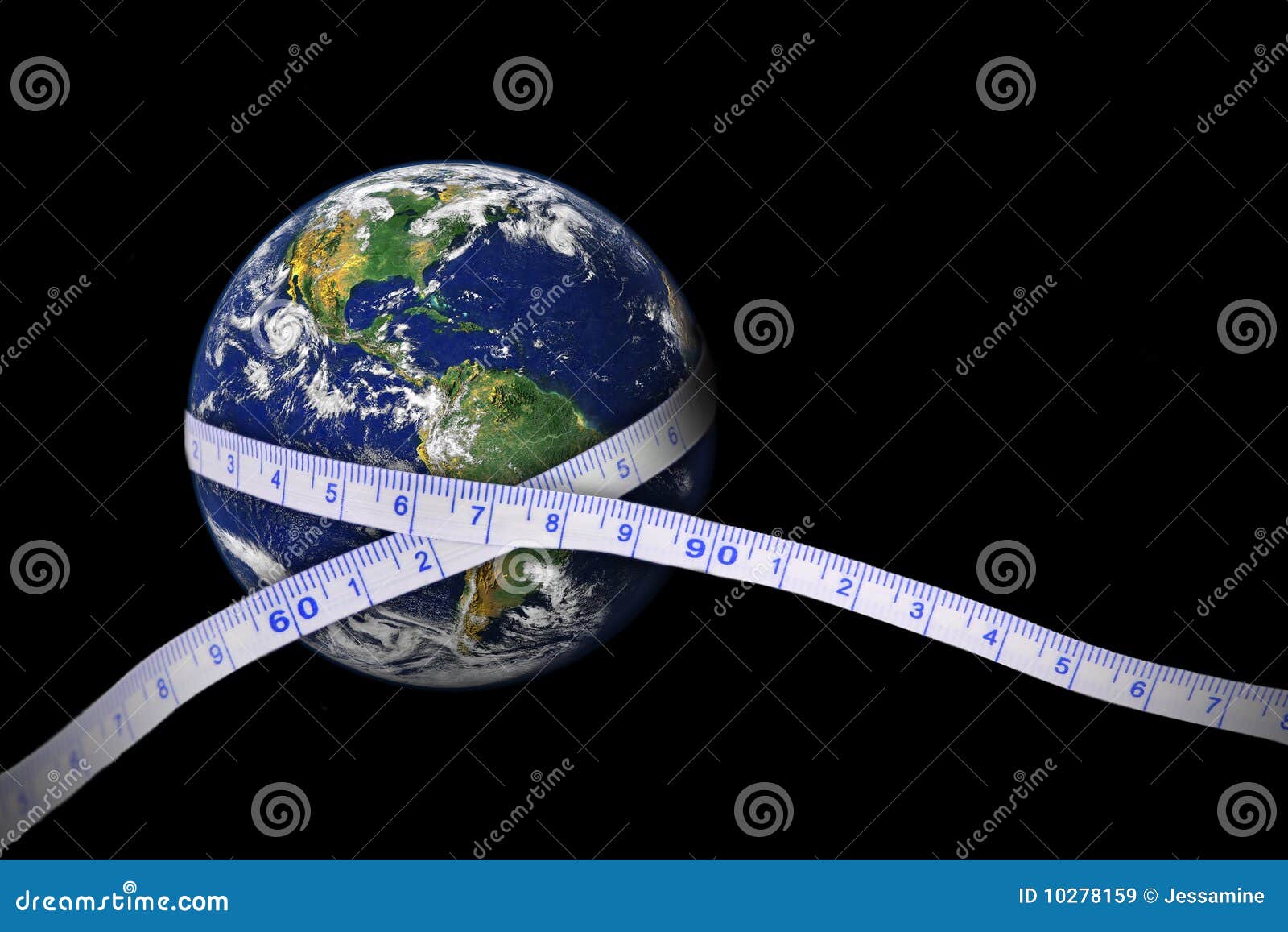 Wrapped Earth stock illustration. Illustration of blue - 10278159