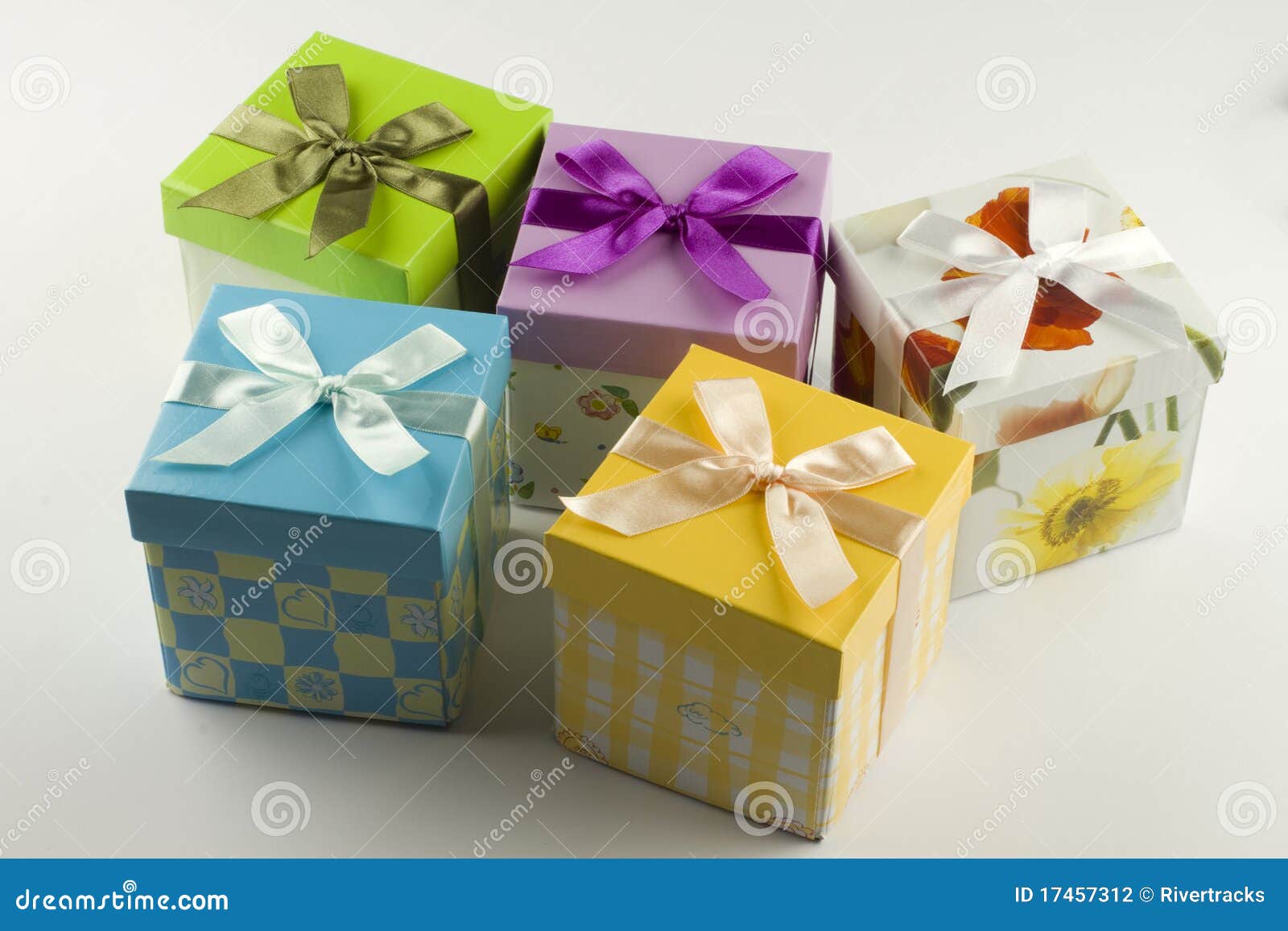 Wrapped gift box present stock photo. Image of crinklepaper - 17457312
