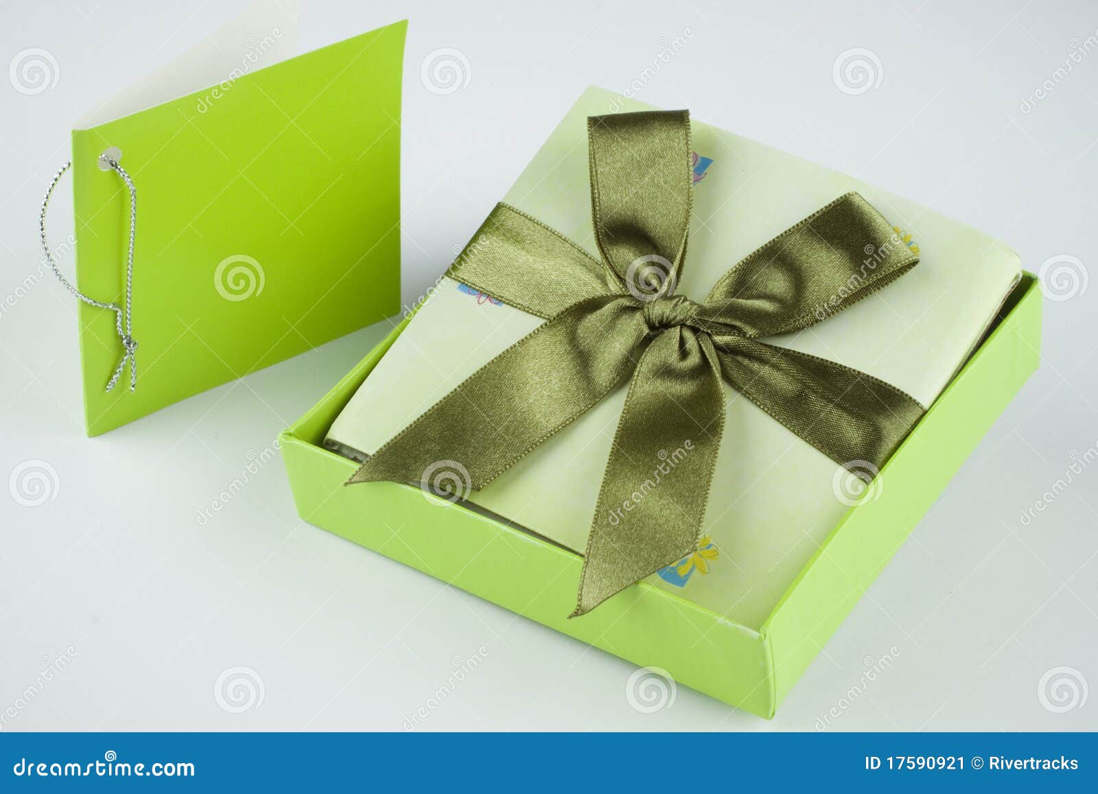 Wrapped gift box present stock image. Image of gift, wrapping - 17590921