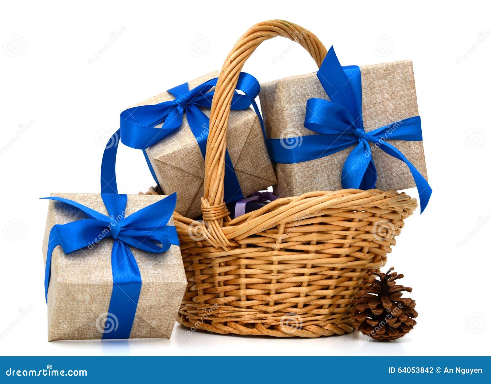 Wrapped Gift Boxes in Different Colors Box. Stock Photo - Image of ...