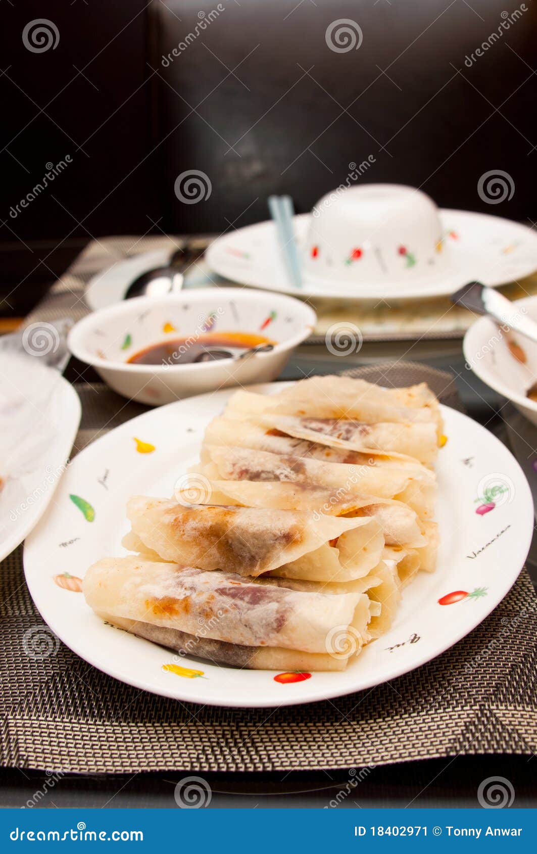 Wrapped Peking Duck stock image. Image of asian, diner - 18402971