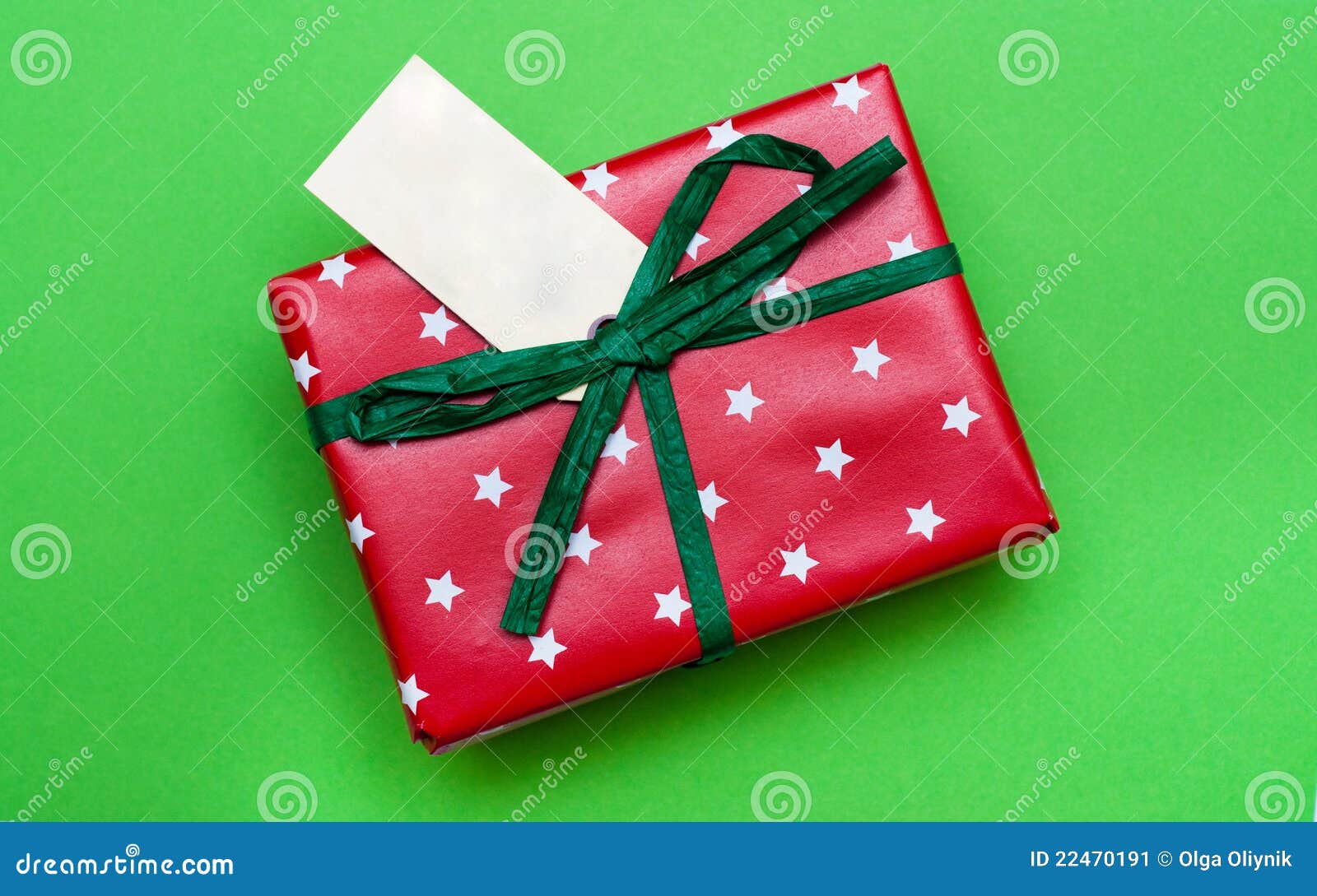 Wrapped present stock image. Image of birthday, braided - 22470191
