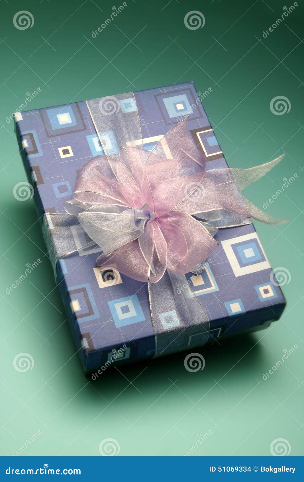 Wrapped present stock photo. Image of wrapping, vertical - 51069334