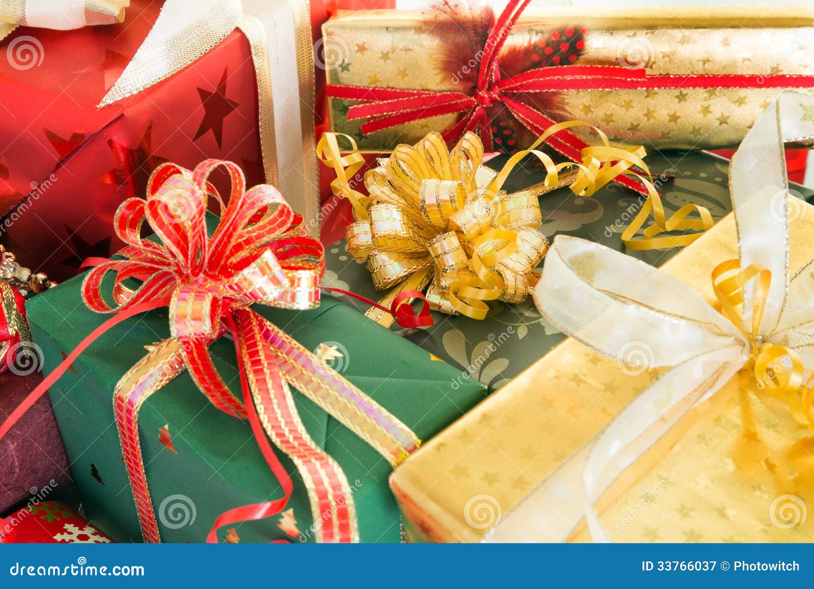 Wrapped presents stock image. Image of shape, tradition - 33766037