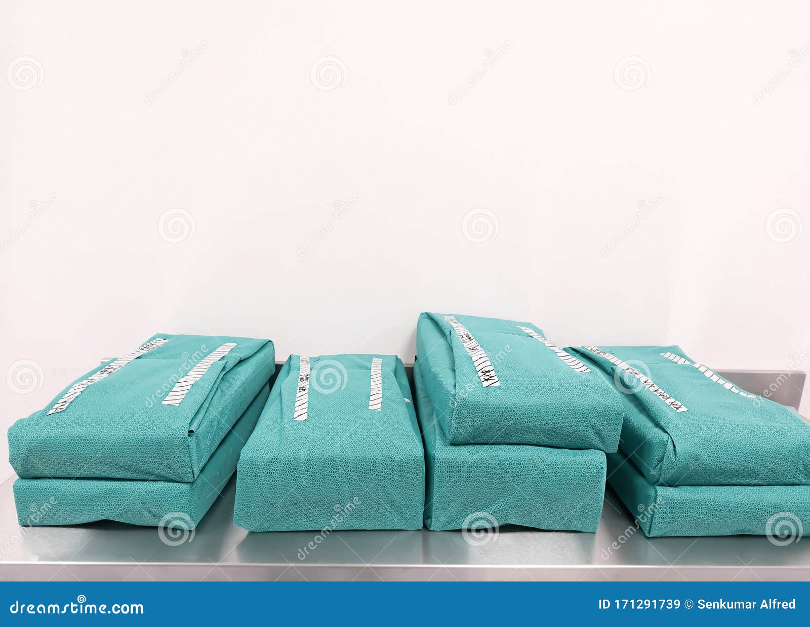Wrapped Sterile Surgical Instruments Stock Photo | CartoonDealer.com ...