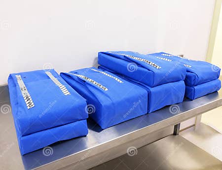 Wrapped Sterile Surgical Instruments Stock Photo - Image of medical ...