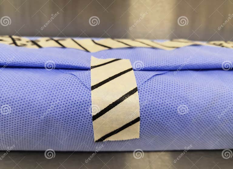 Wrapped Surgical Instrument Pack Stock Photo - Image of instrumental ...