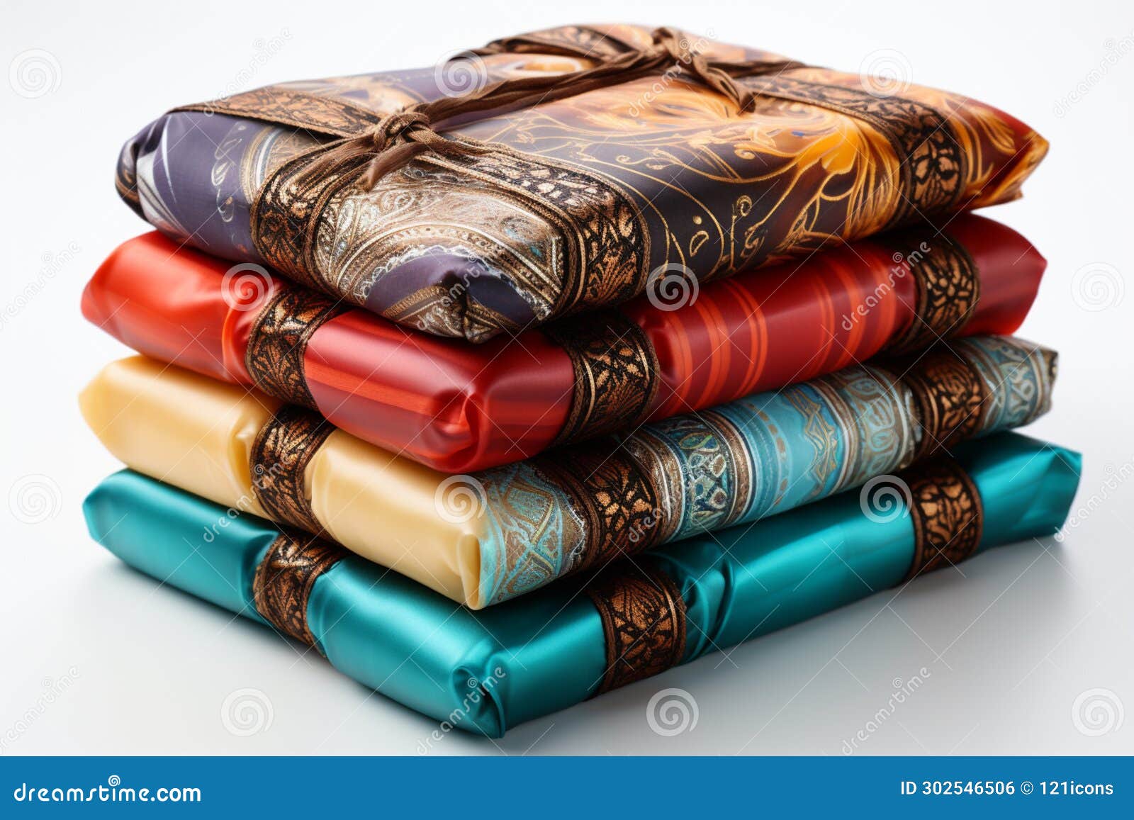 Wrappers on White Background Stock Illustration - Illustration of ...