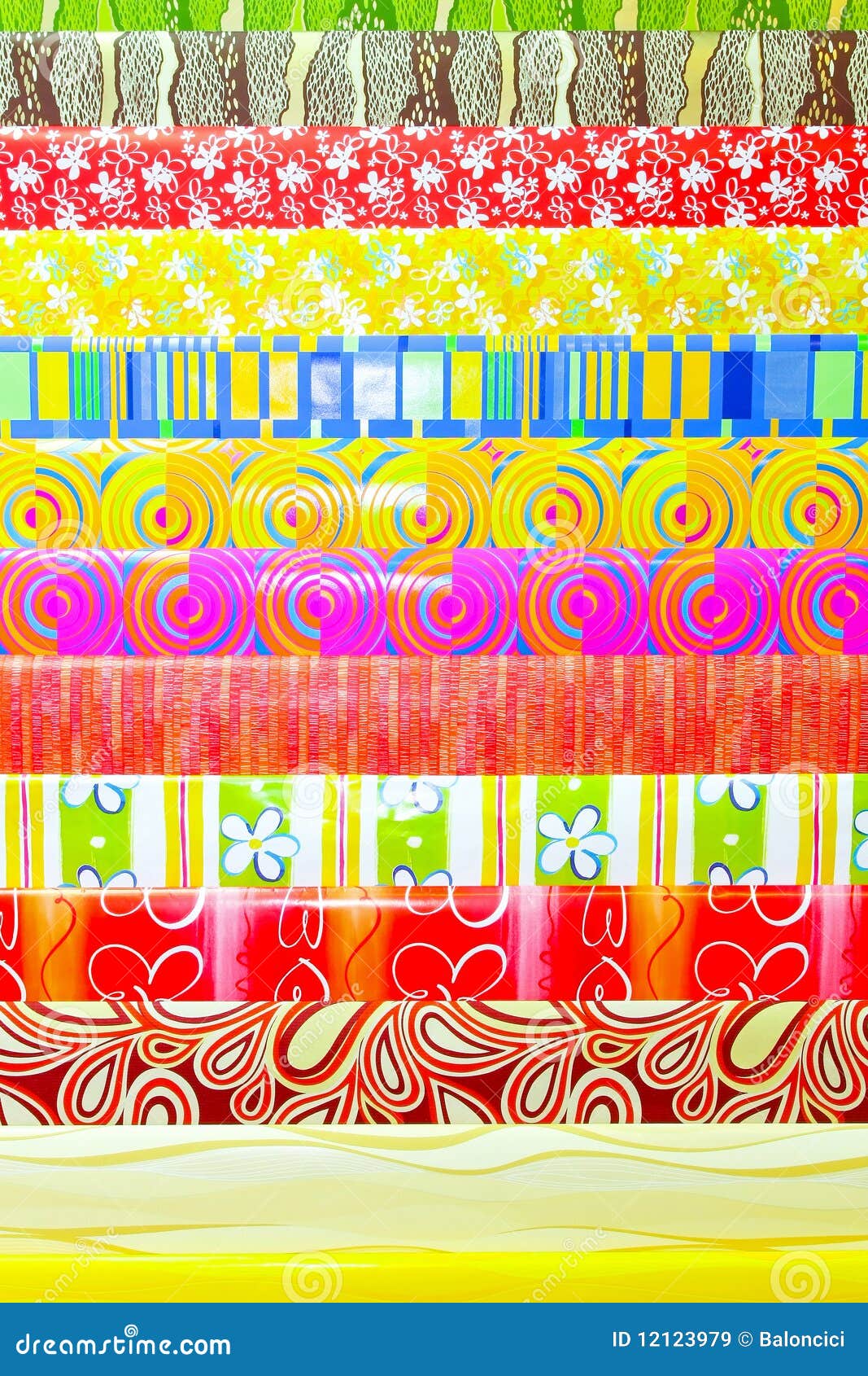 Wrapping color stock image. Image of wrap, design, papers - 12123979