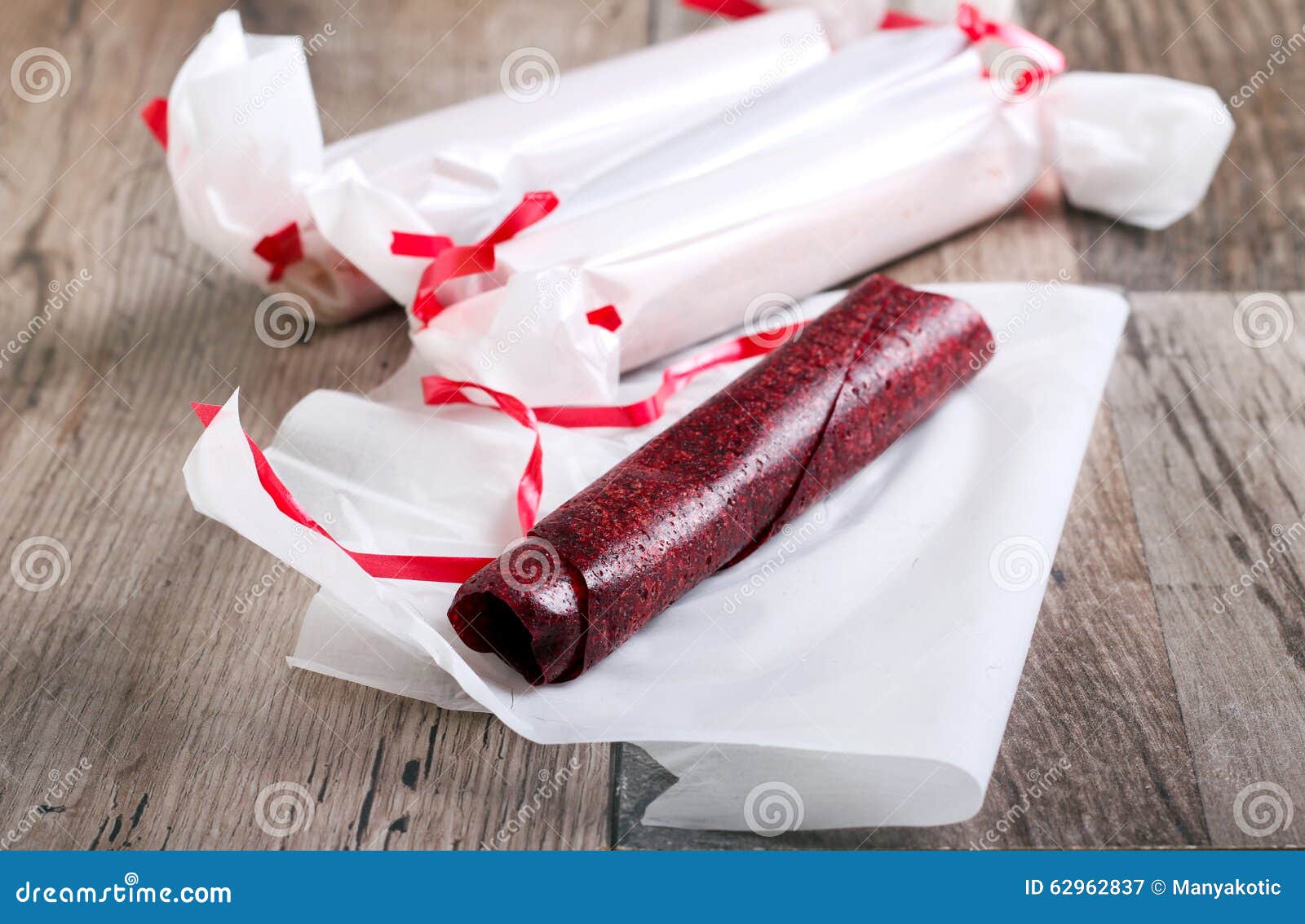 Wrapping edible gifts stock image. Image of healthy, plum - 62962837