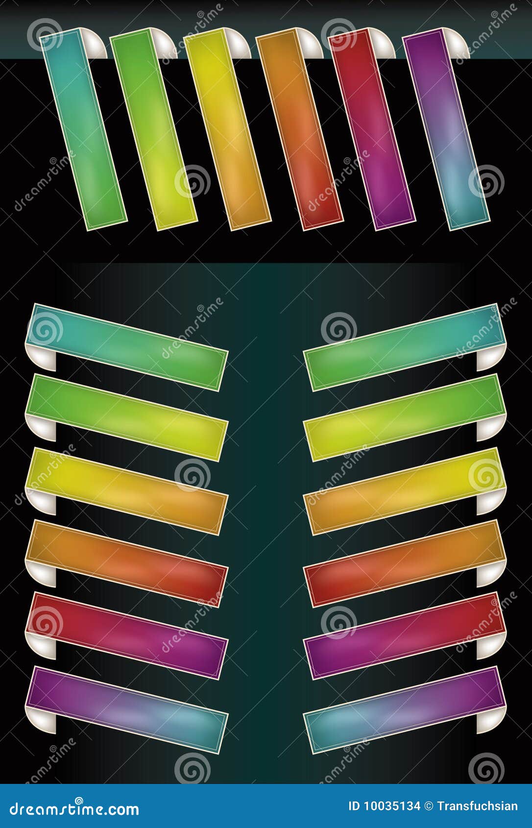 Wrapping Gradient Tags stock vector. Illustration of mesh - 10035134