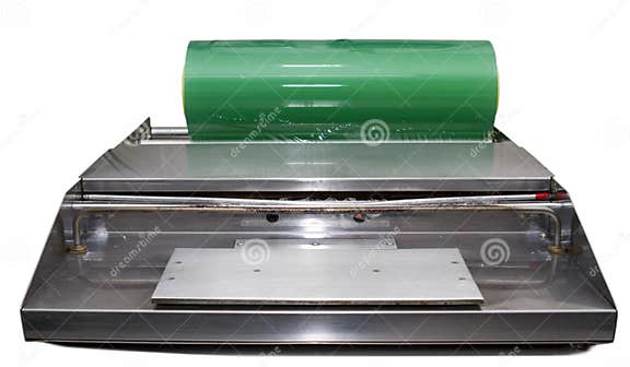 Wrapping machine stock photo. Image of stretch, reel - 34645566