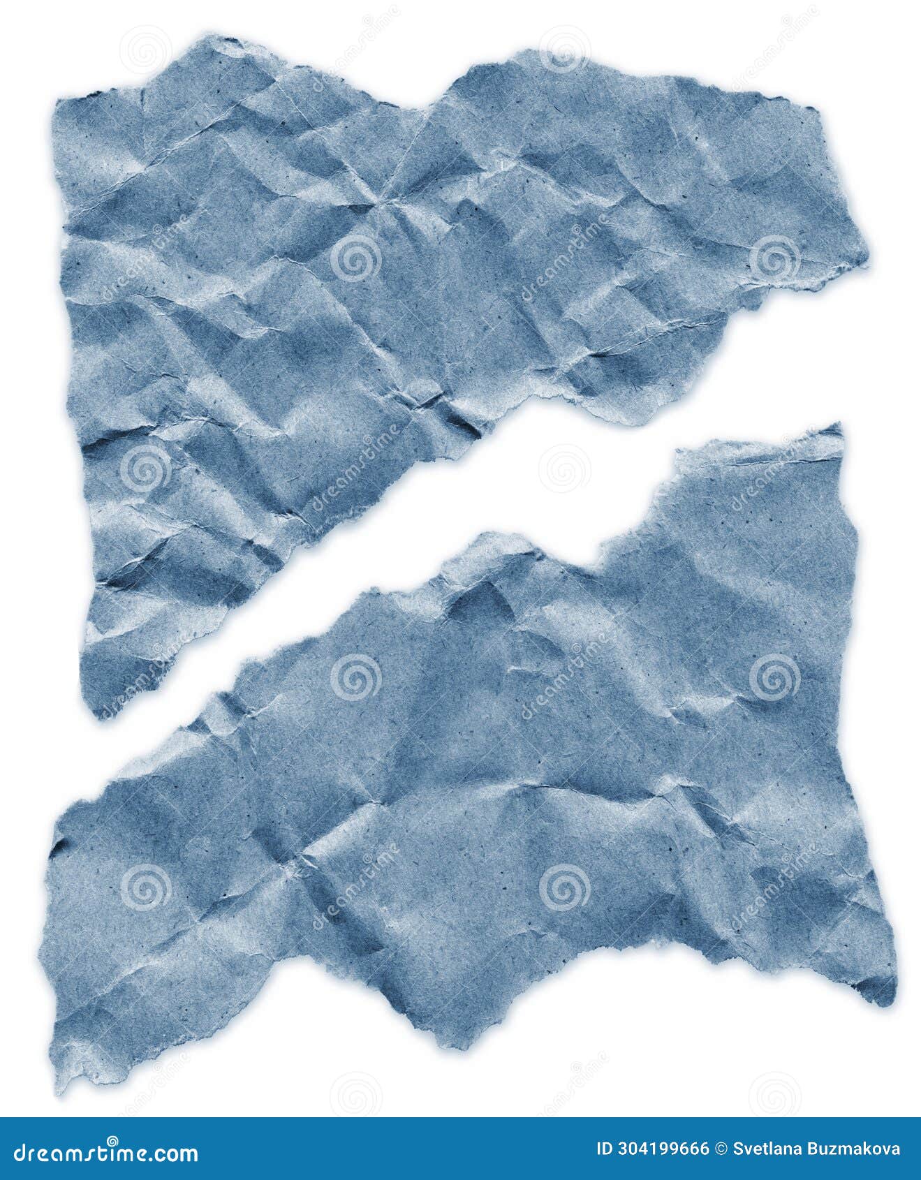 Wrapping Paper Torn into Pieces Isolated on Background. Texture of ...