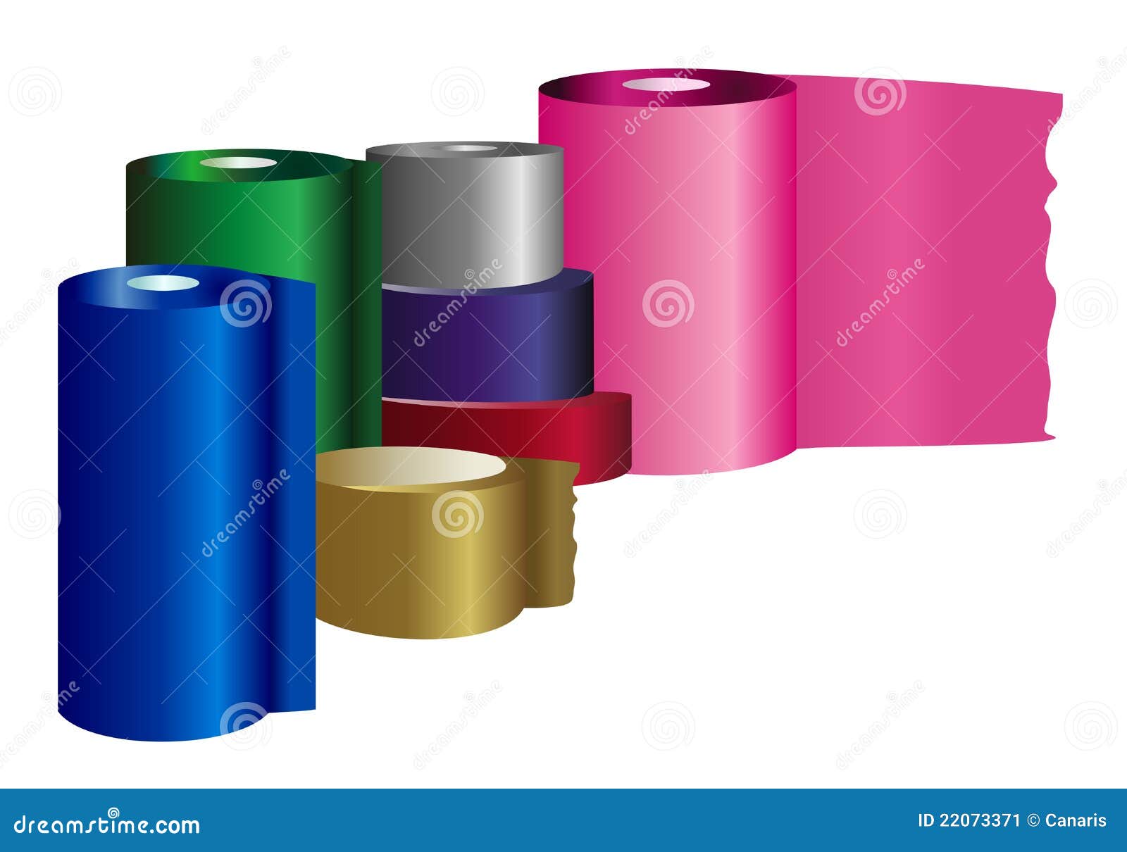 Wrapping Tinfoil, Cdr Vector Stock Vector - Illustration of pink ...