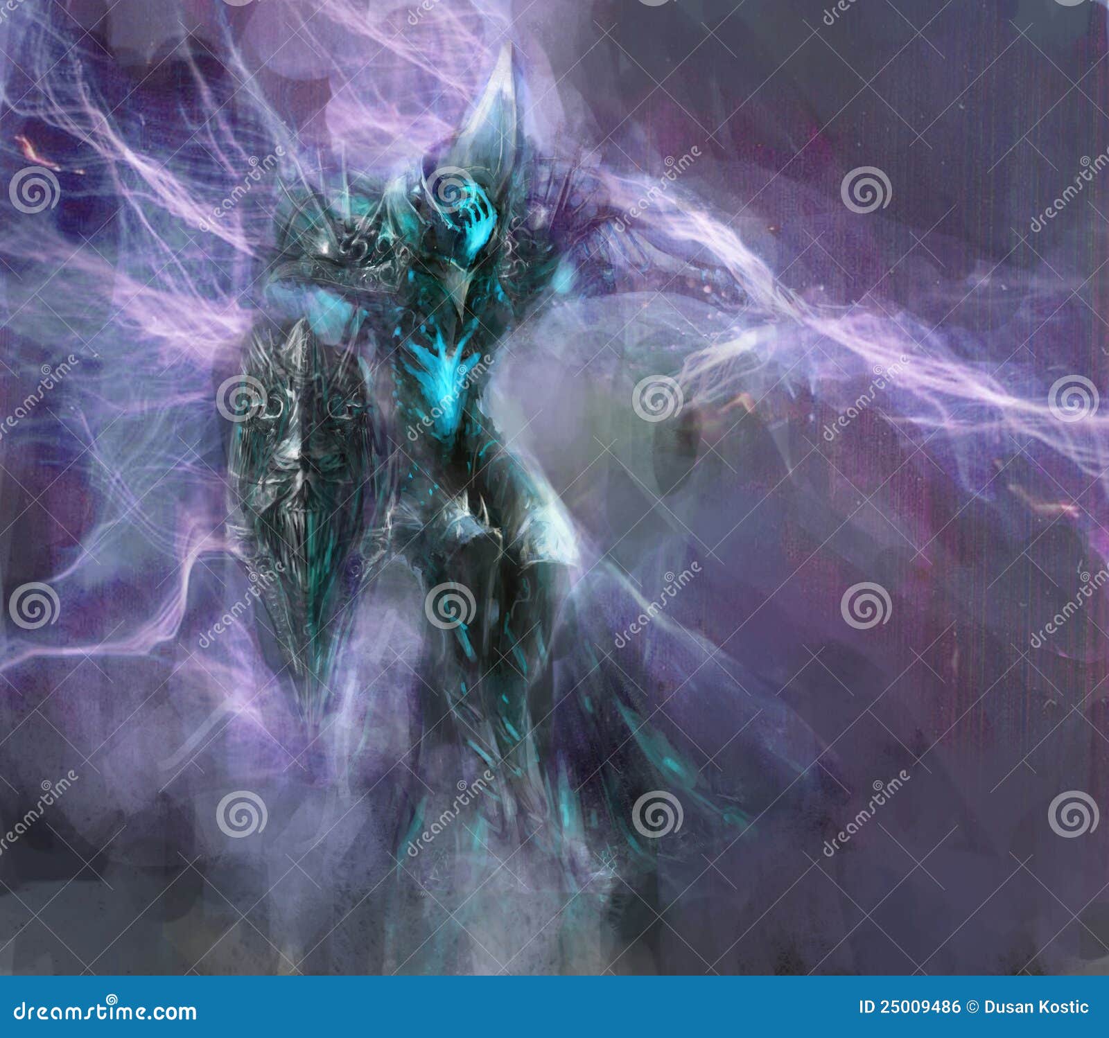 Wrath stock illustration. Illustration of strike, storm - 25009486