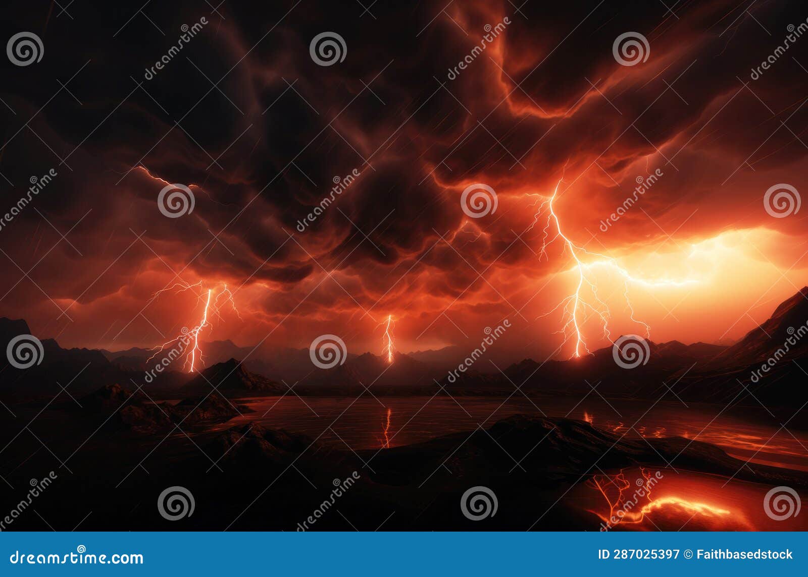 Divine Wrath: Biblical Destruction Of Sodom - Artistic Interpretation ...