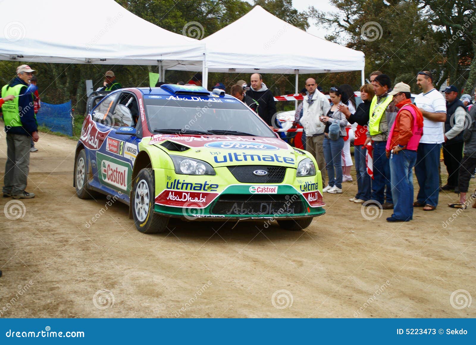 WRC 2008 - Raly Italia - Sardegna Editorial Stock Photo - Image of ...