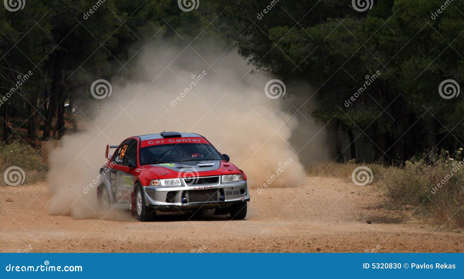 WRC Rally Acropolis editorial image. Image of dirt, road - 5320830