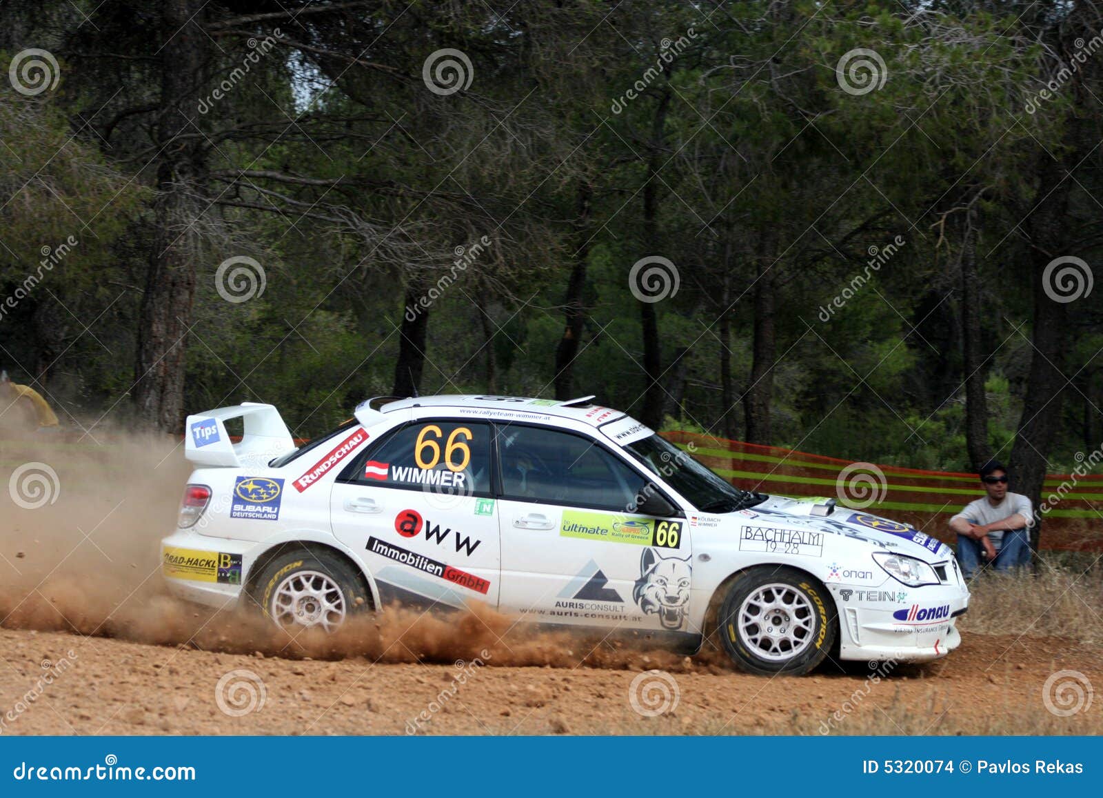WRC Rally Acropolis Race Car Editorial Stock Image - Image of driving ...