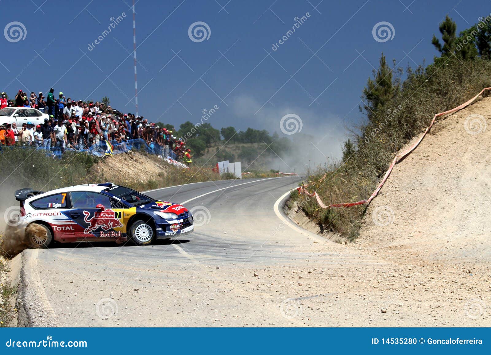 WRC Rally Portugal editorial image. Image of motor, rapid - 14535280