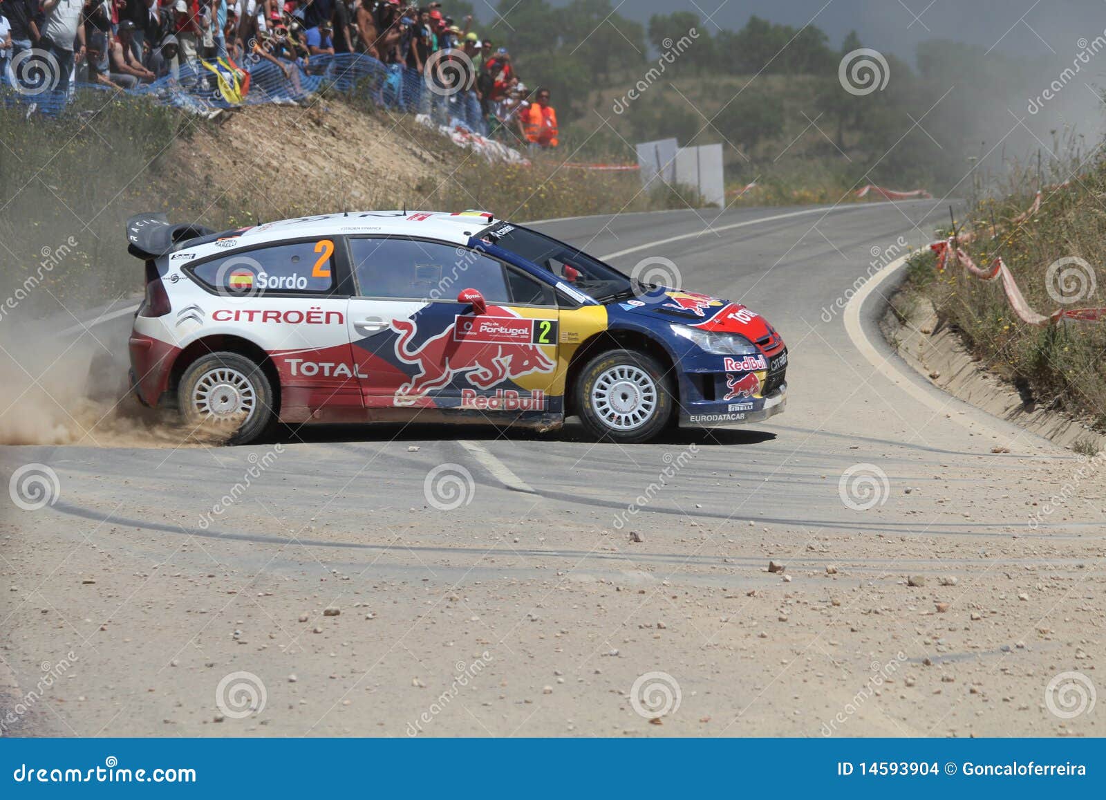 WRC Rally Portugal editorial stock image. Image of daniel - 14593904