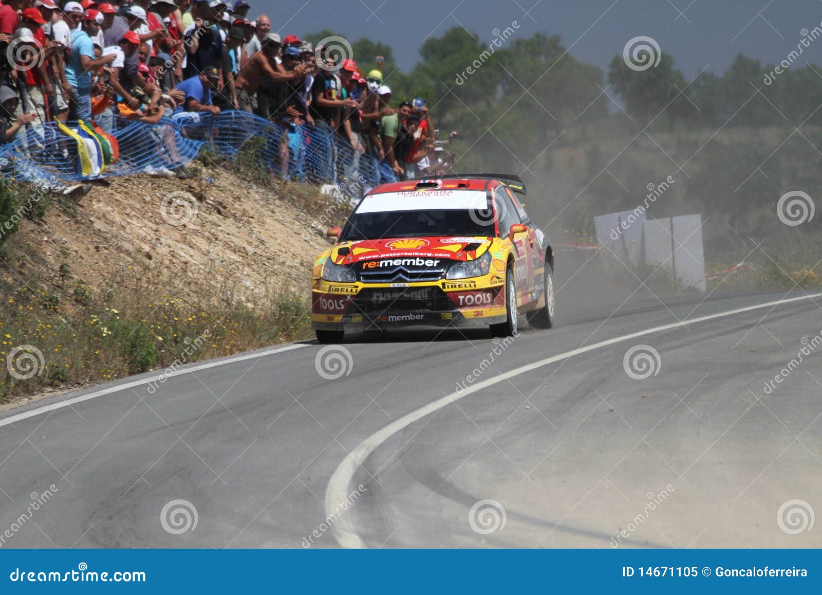 WRC Rally Portugal editorial image. Image of racers, speed - 14671105