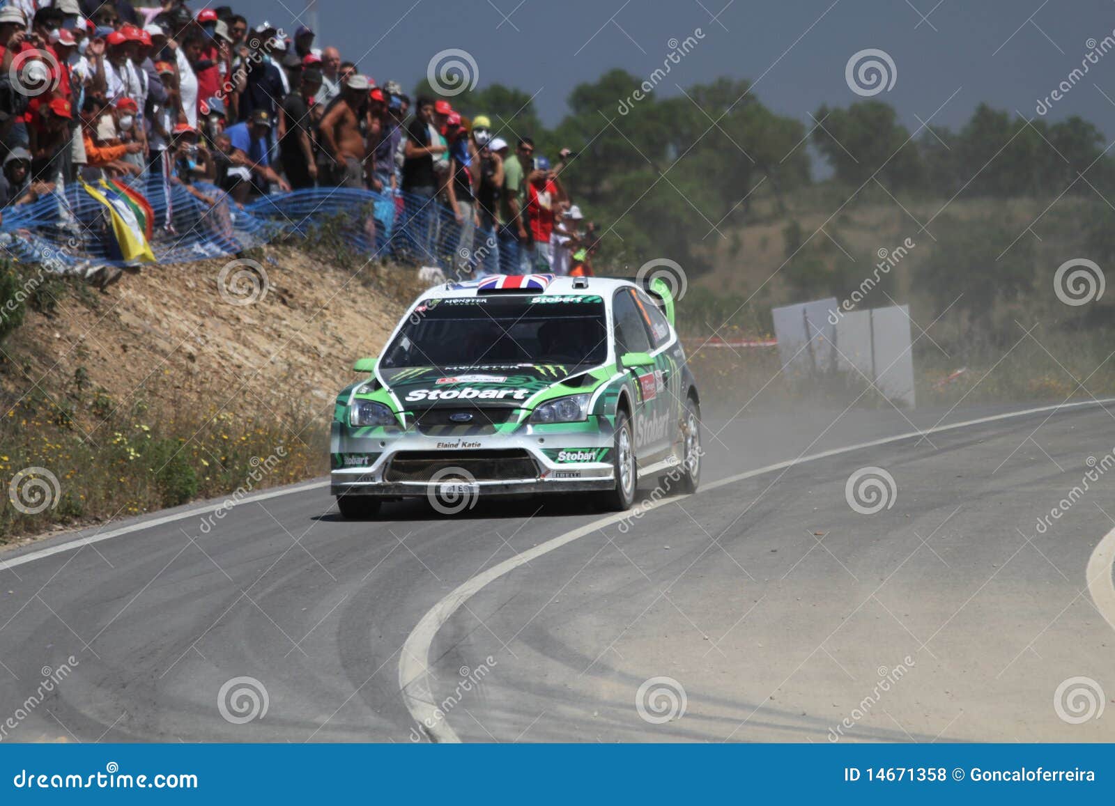 WRC Rally Portugal editorial stock photo. Image of race - 14671358