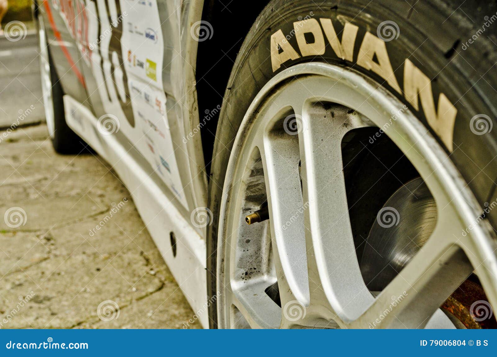 WRC sport wheels editorial stock image. Image of disk - 79006804