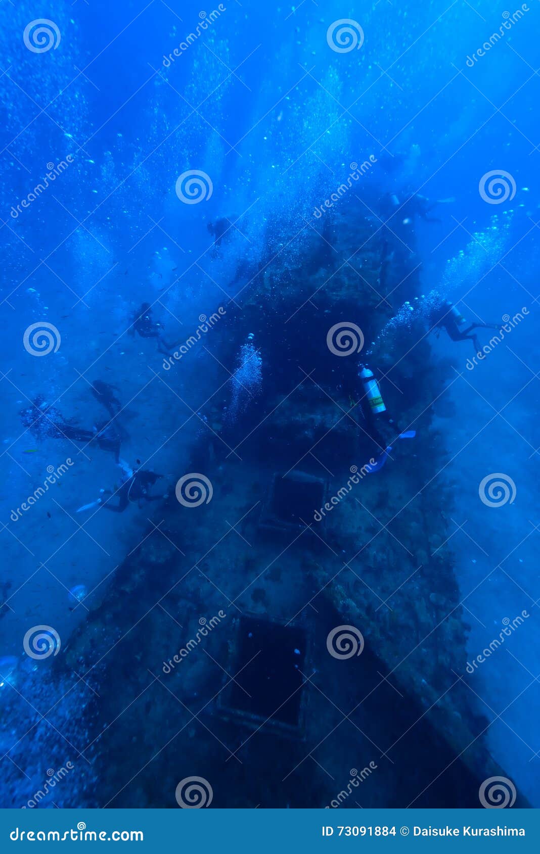 Wreck diving stock photo. Image of landscape, beauty - 73091884