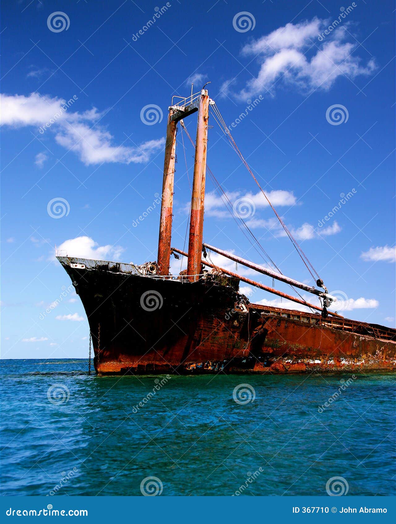 Wreck Marker stock photo. Image of ship, shipwreck, wreck - 367710
