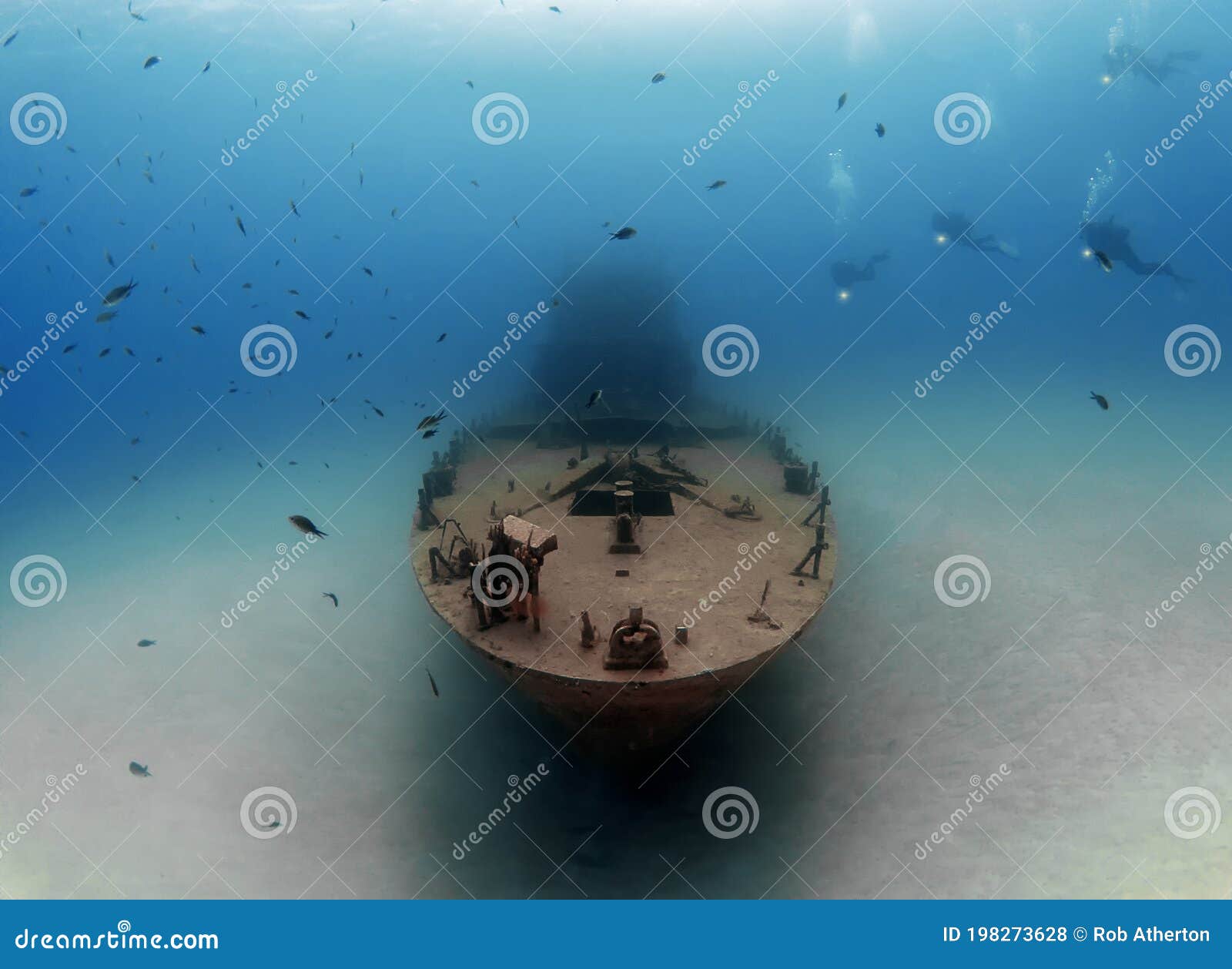 The Wreck of the P31 Patrol Boat in Comino, Malta Stock Photo - Image ...
