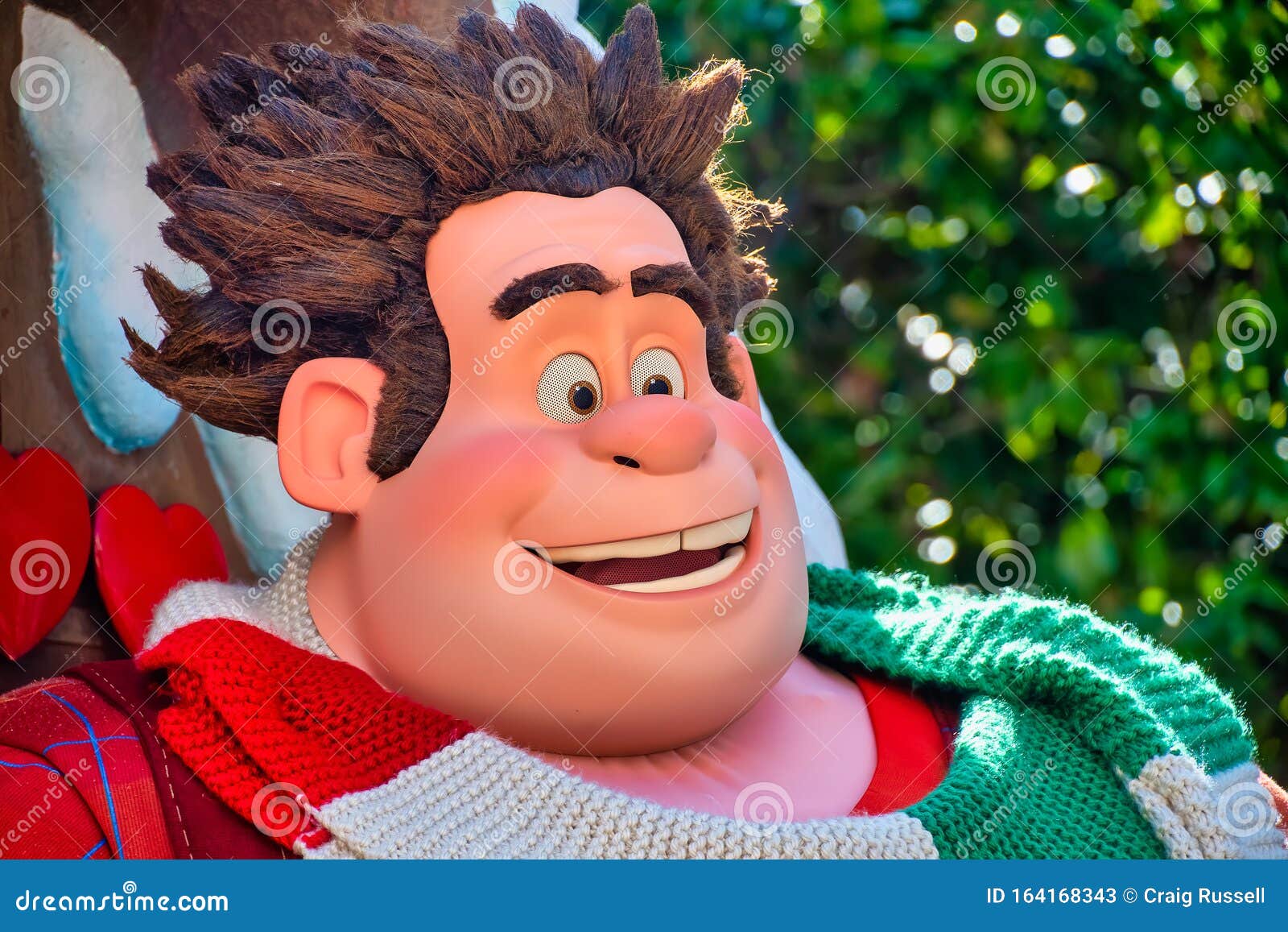 Wreck it Ralph in the Christmastime Parade Editorial Stock Photo ...