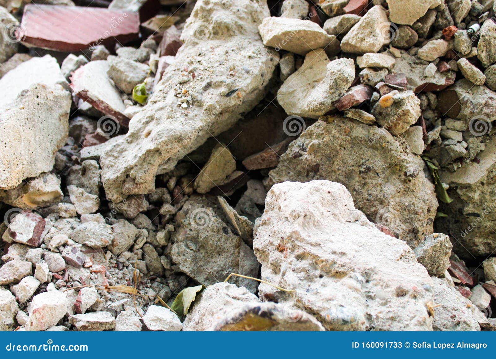 Wreckage Background Grey Texture Stone Crushed Stock Image - Image of ...