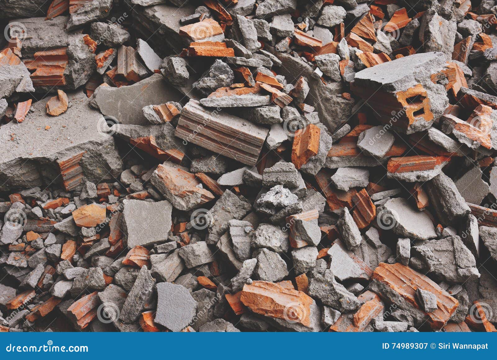 Wreckage Building Ater Blast or Disaster Stock Image - Image of cracked ...