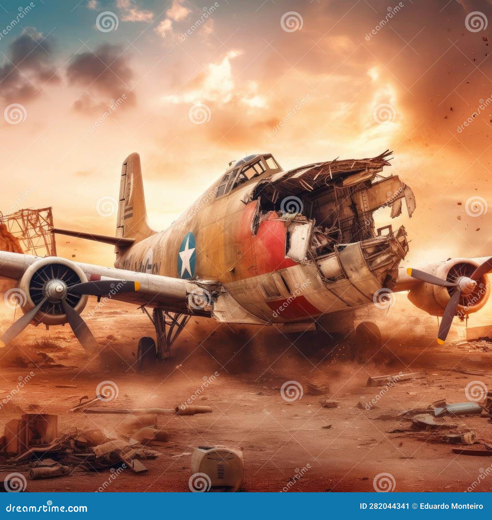 Wrecked Airplane In Snow: A Sublime Soviet Social Realism Genre ...