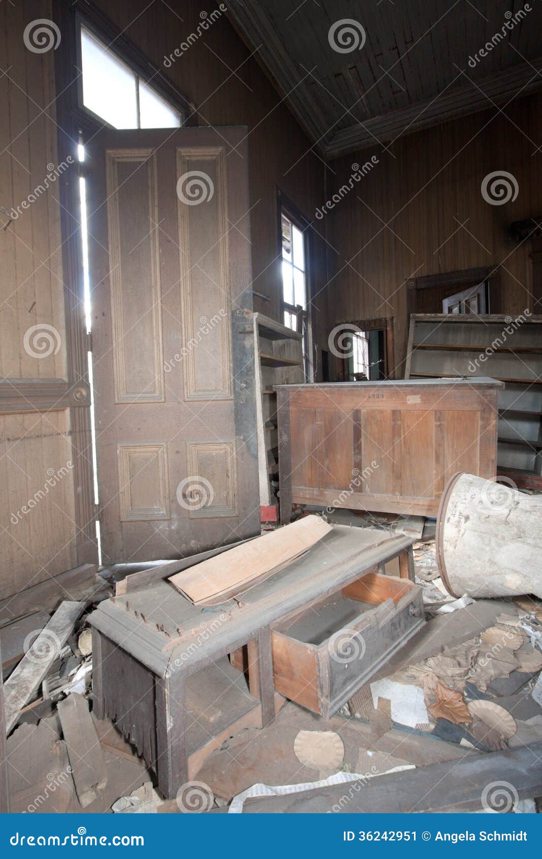 Wrecked Room stock image. Image of emotional, abandon - 36242951