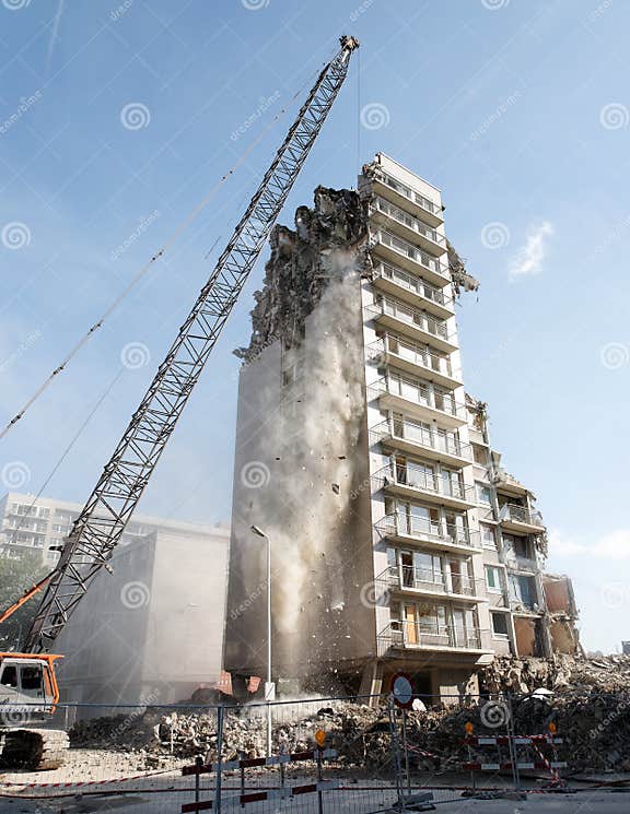 Wrecking Ball stock photo. Image of construction, industry - 16385202