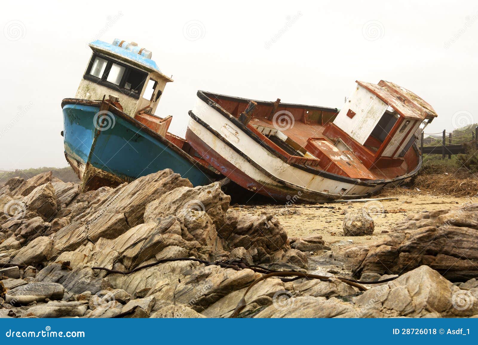 Old Wrecks Royalty-Free Stock Photo | CartoonDealer.com #78075669