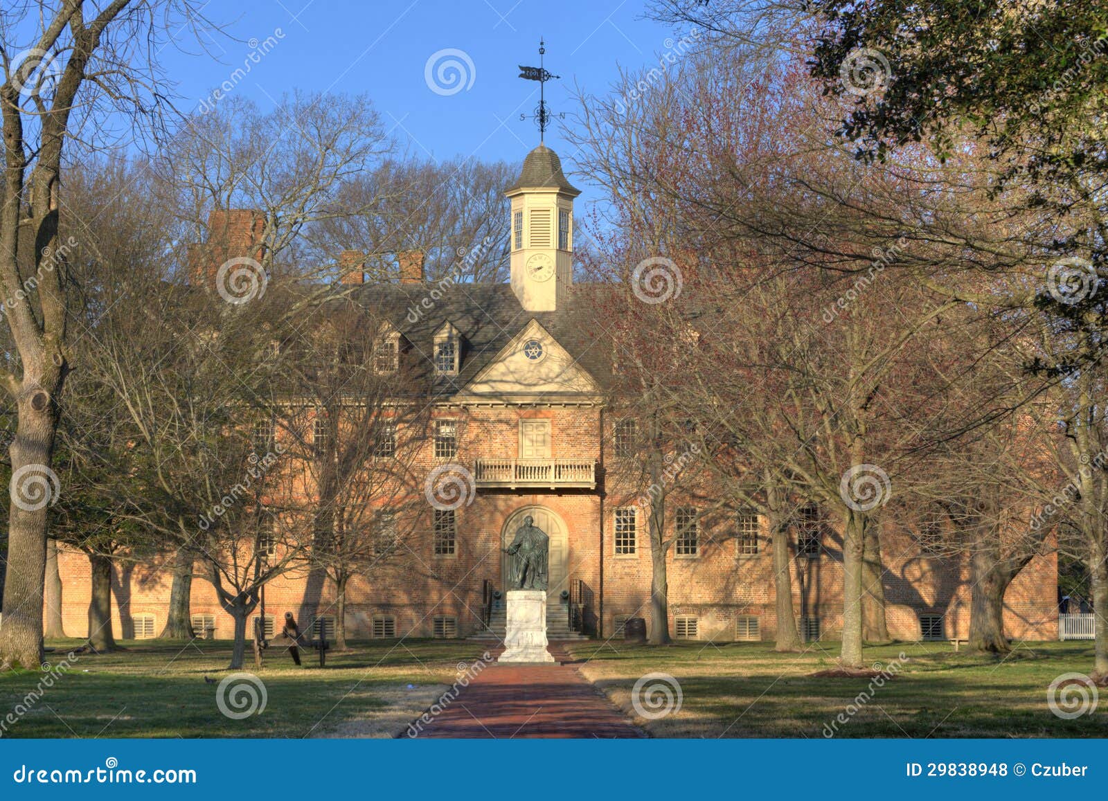 Wren Building of William and Mary Editorial Stock Photo - Image of ...