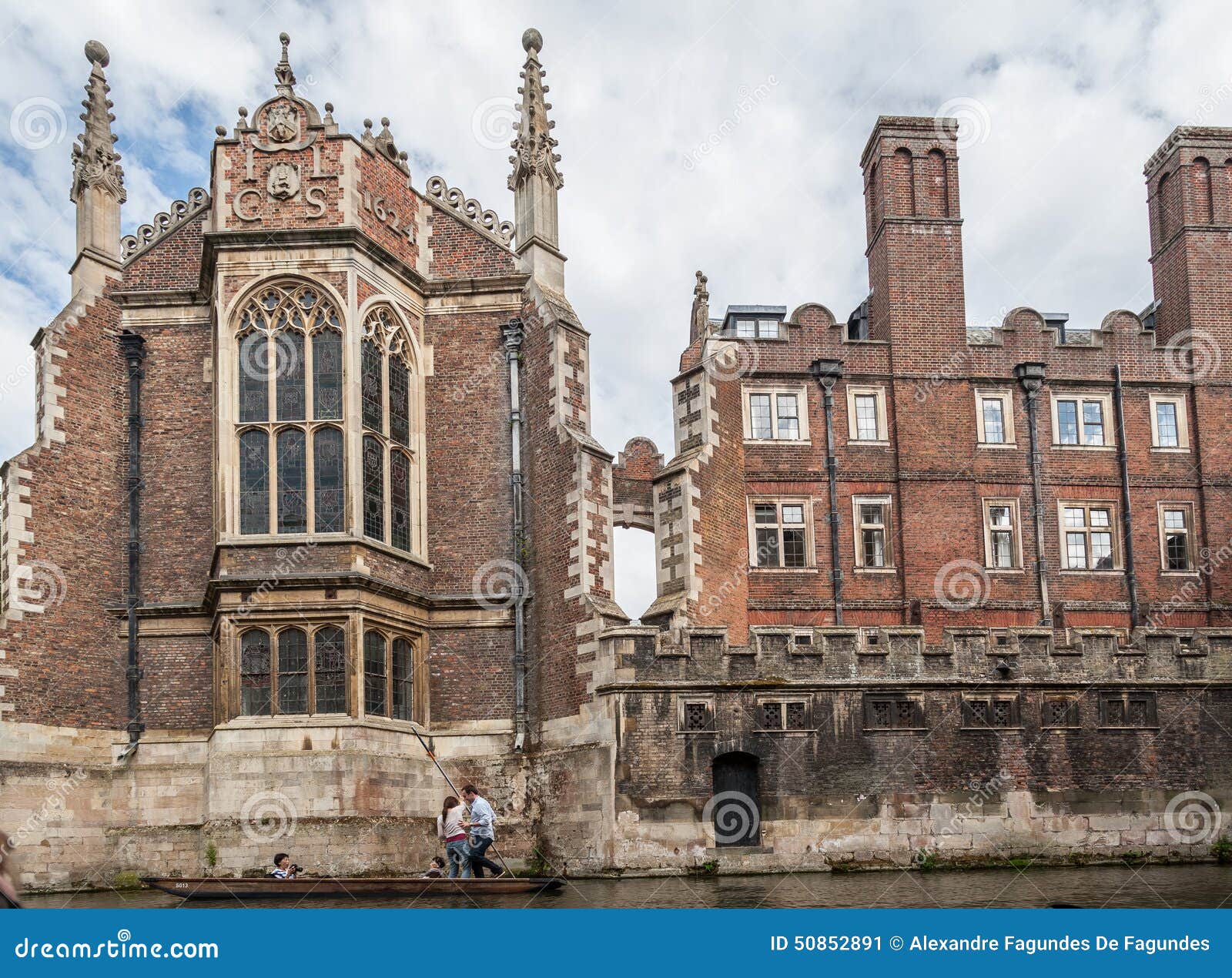Wren Library Cambridge England Foto editorial - Imagen de ladrillo ...