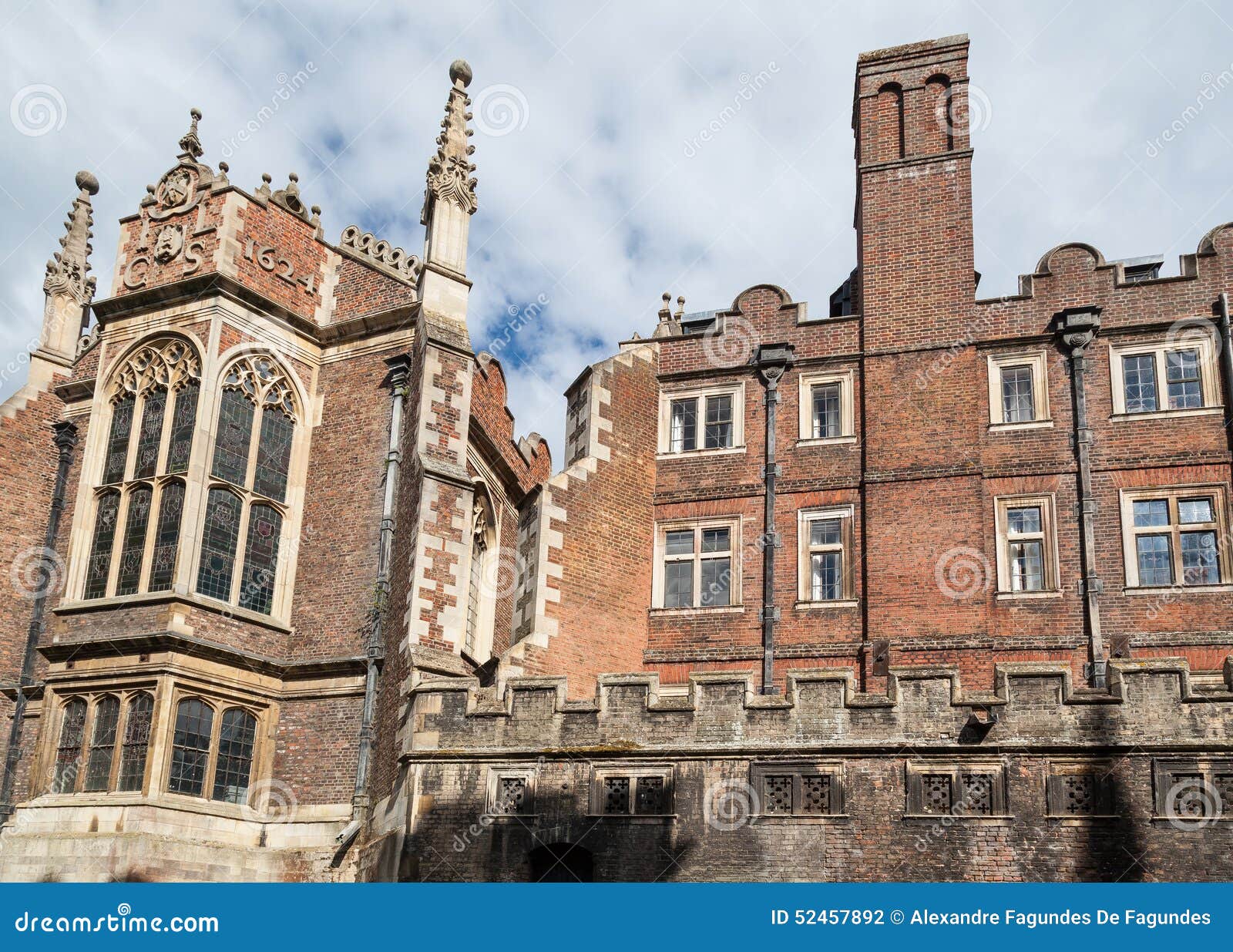 Wren Library Cambridge England Stock Photo - Image of library, saint ...