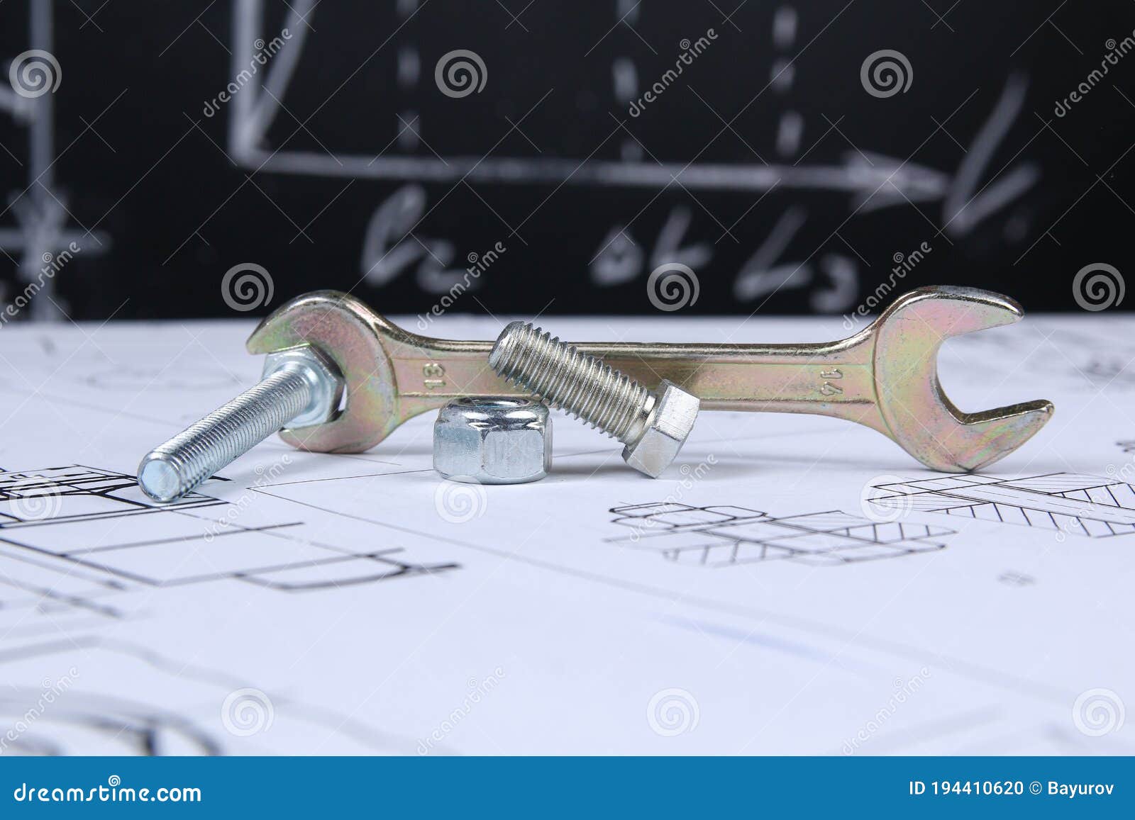 Wrench, Bolts and Nuts. Science, Mechanics and Mechanical Engineering ...