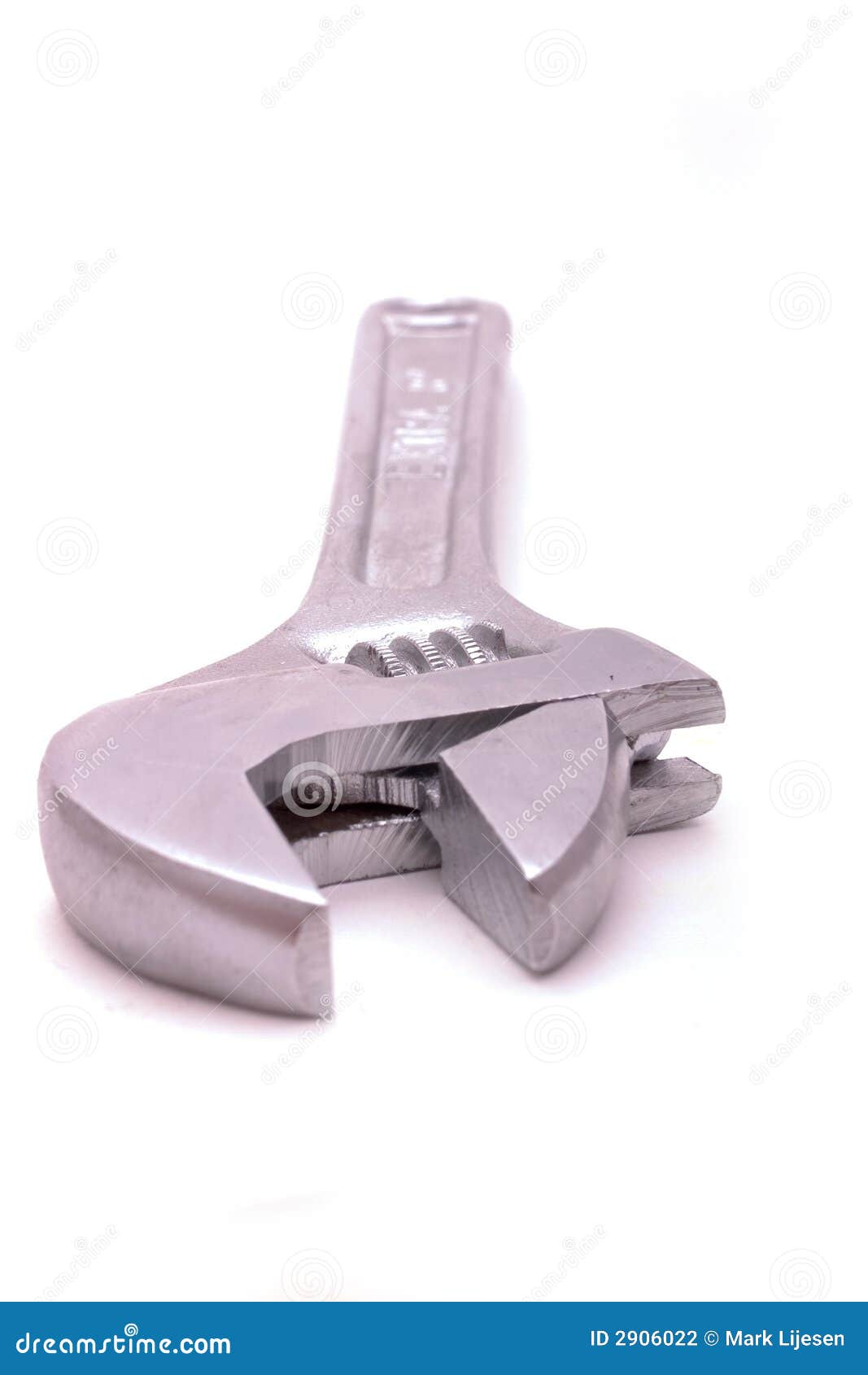 Wrench front stock photo. Image of wrench, head, white - 2906022